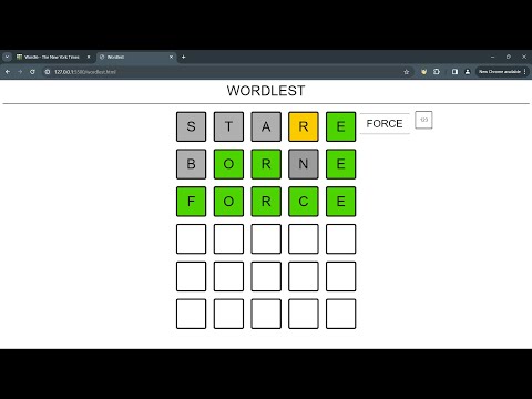 How To Use Wordlest - Wordle Assisstance Tool