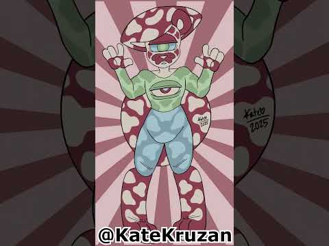 Character Design 2025 [DAY #15] 🍄Redesign #2🐼