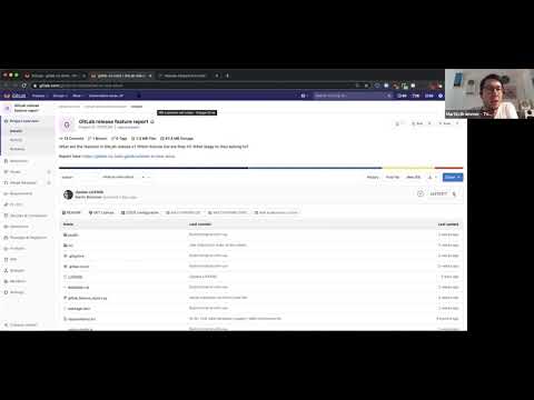 GitLab Release Feature Overview App