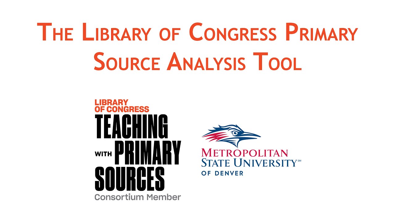 Primary Source Analysis Tool