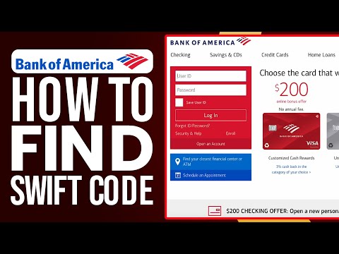 How To Find Bank Of America Swift Code/BIC Code (2025) Full Guide