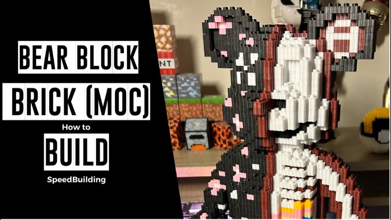 Bear Block Bricks (MOC): Bring Your Imagination to Life! [SpeedBuild]