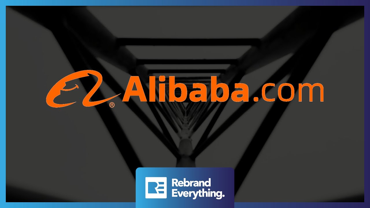 Alibaba logo reimagined by a logo designer 