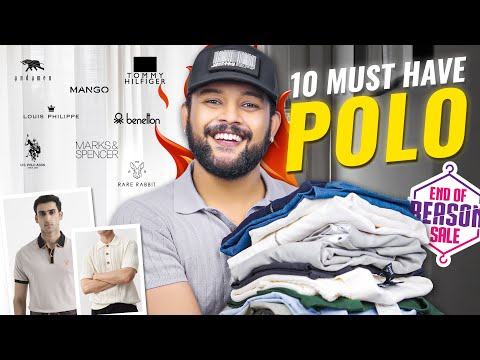 10 Best Premium Polo Shirts/T-Shirts For Men on Myntra ๐ฅ Haul 2025 | ONE CHANCE