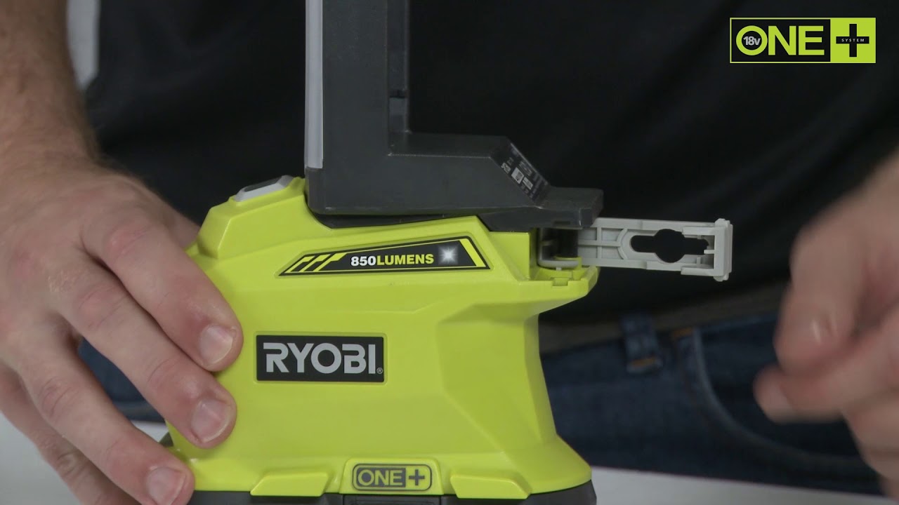 Ryobi Cordless Folding Area Light | 18v ONE+ | R18ALF-0