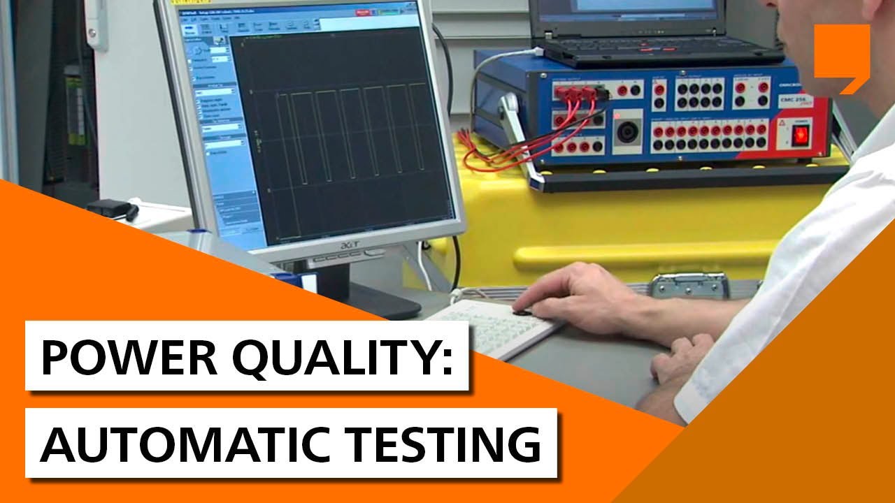 Power quality: Automatic testing