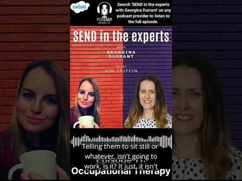 SEND in the experts: Occupational Therapy