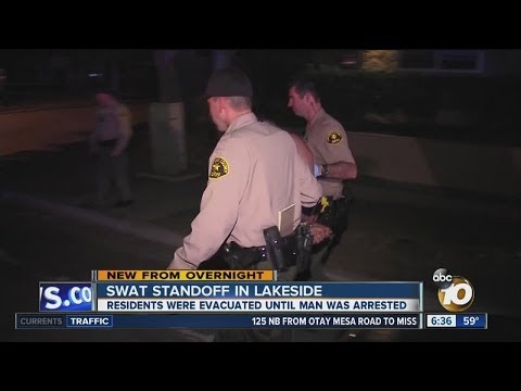 Lakeside standoff