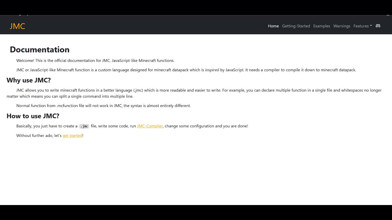 JavaScript-like Minecraft Function (JMC) Installation Tutorial. Make your Datapack life better.