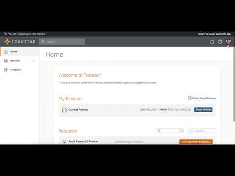 Tour of the Trakstar Interface
