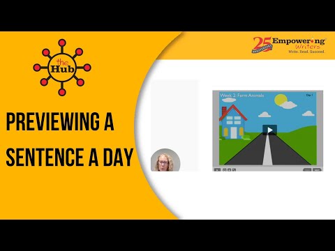 A Sentence A Day Interactive - Preview