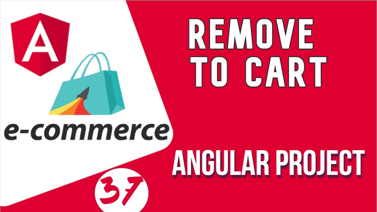 Angular project tutorial #37 Remove to Cart  | Angular E-commerce Project