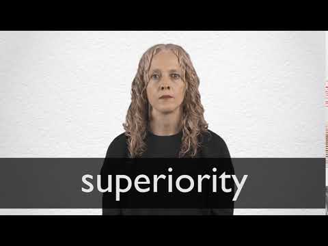 SUPERIORITY definition in American English | Collins English Dictionary