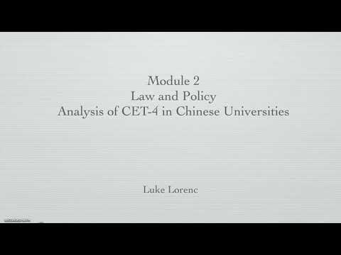 Analysis of CET 4 (College English Test) in Chinese Universities - PowerPoint
