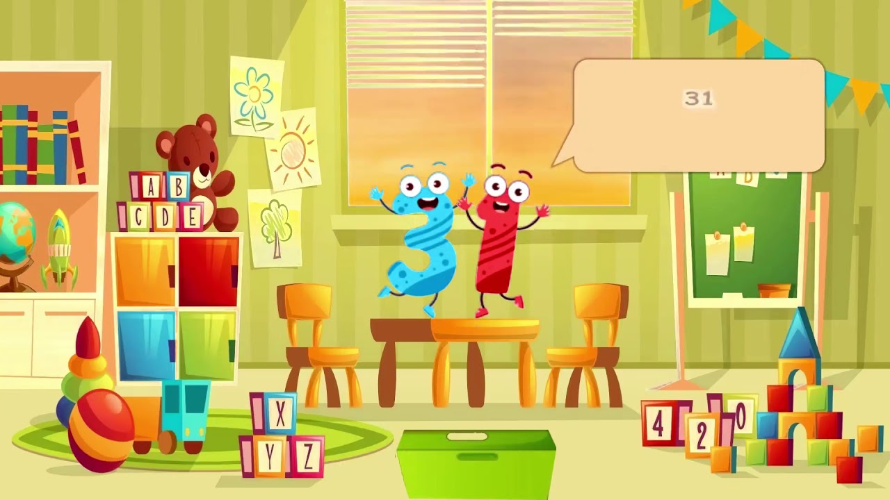 Counting Numbers from 1 to 50