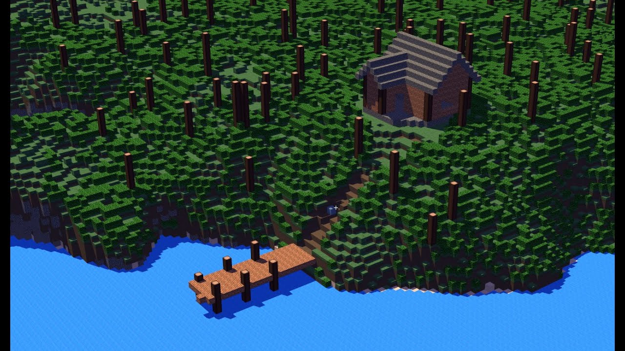 Extremely Efficient Interactable World | Voxels Weekend update #4