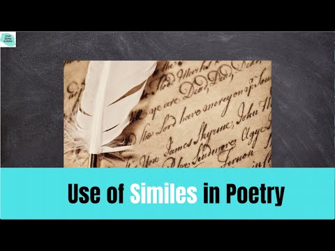Use of Similes in Poetry