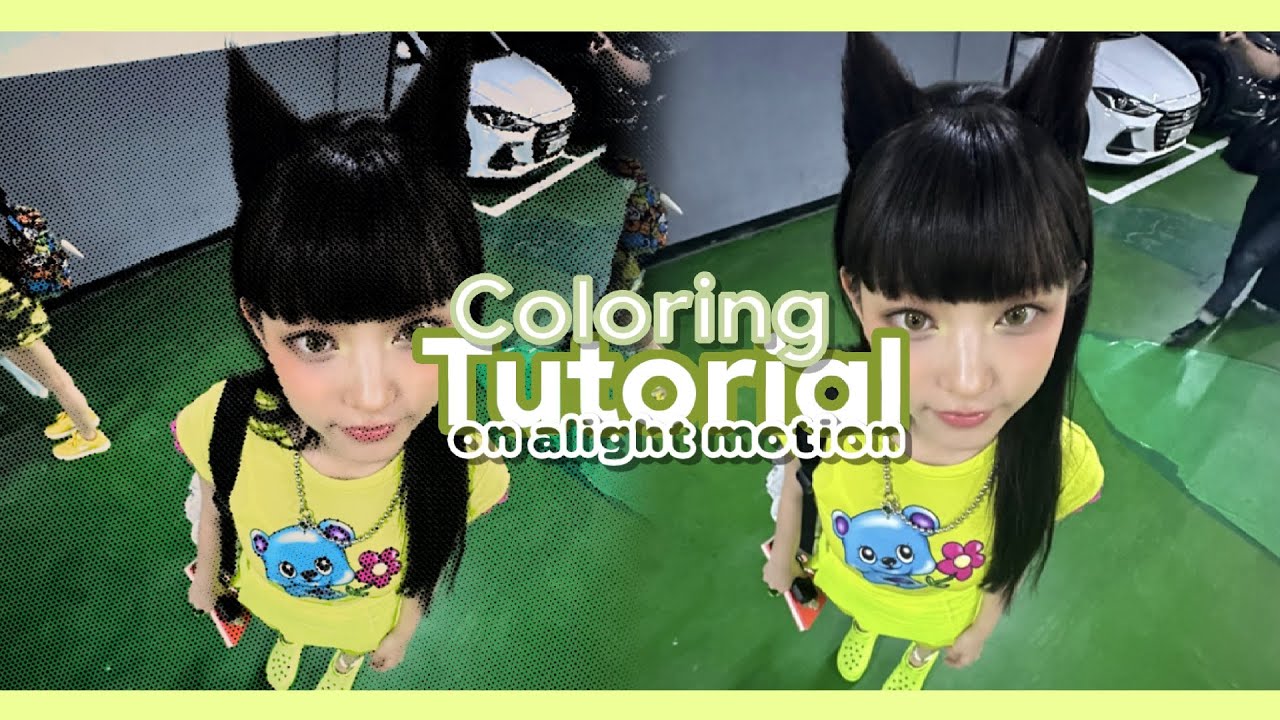 5 Halftone Dots Coloring Tutorial Alight Motion