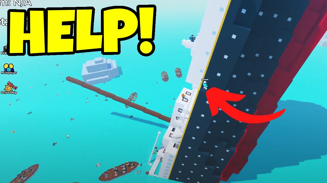 Most REALISTIC Iceberg SINKING SIMULATOR! | Roblox Water Physics