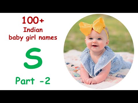 Indian Baby Girl Name With letter S (PART-2)| Sanskrit Names 2023 | लड़की के नाम | Hindu baby names
