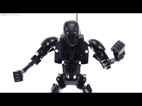 🔄 LEGO Star Wars 2016 K-2SO buildable figure review! 75120 re upload