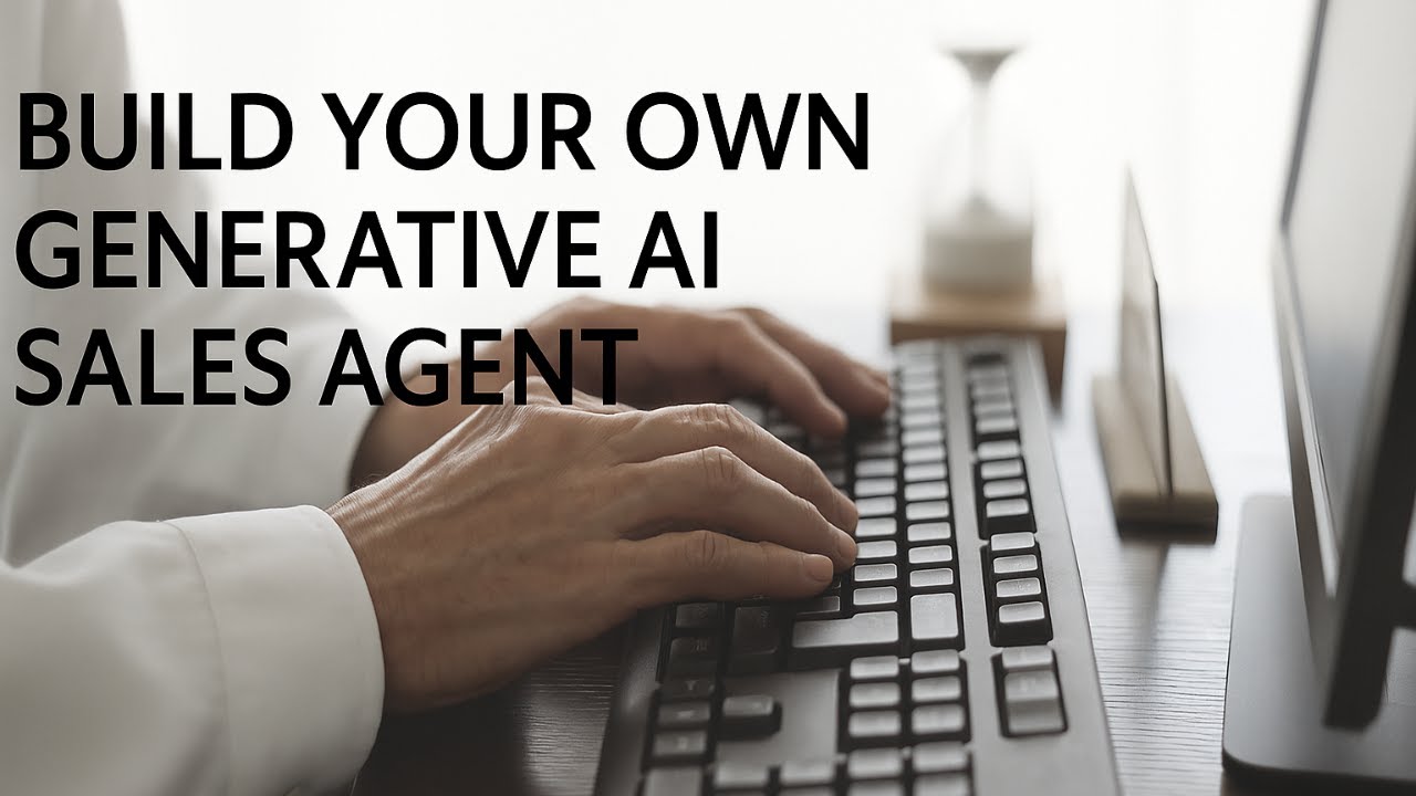 Step by Step Guide on Building a Generative AI Sales Agent