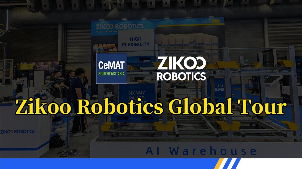🇸🇬 ZIKOO ROBOTICS at CeMAT Southeast Asia 2026 | Singapore Debut Recap