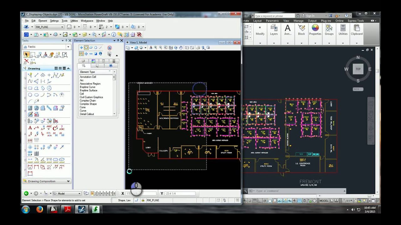 Discovering Basic Microstation Part 1