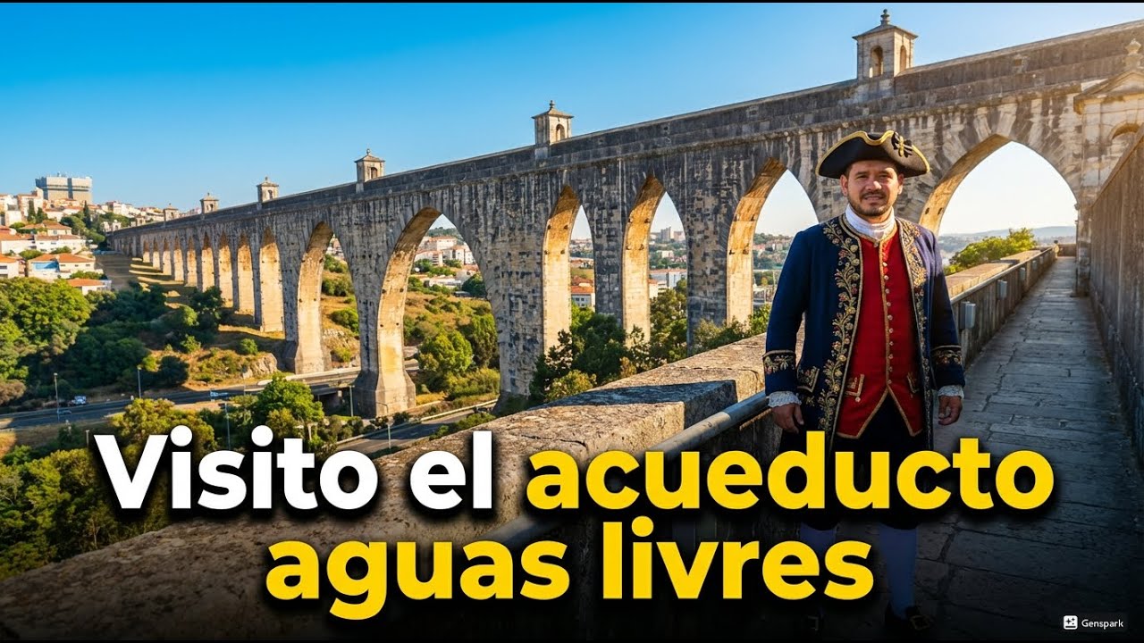 Explorando el ACUEDUCTO DAS ÁGUAS LIVRES de Lisboa 🇵🇹 🌍🚩📸