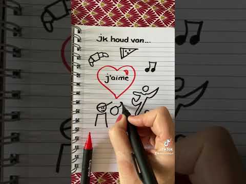 Leer zeggen: "Ik houd van ..." in het Frans