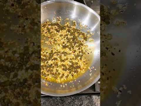 GARLIC CAPERS PASTA