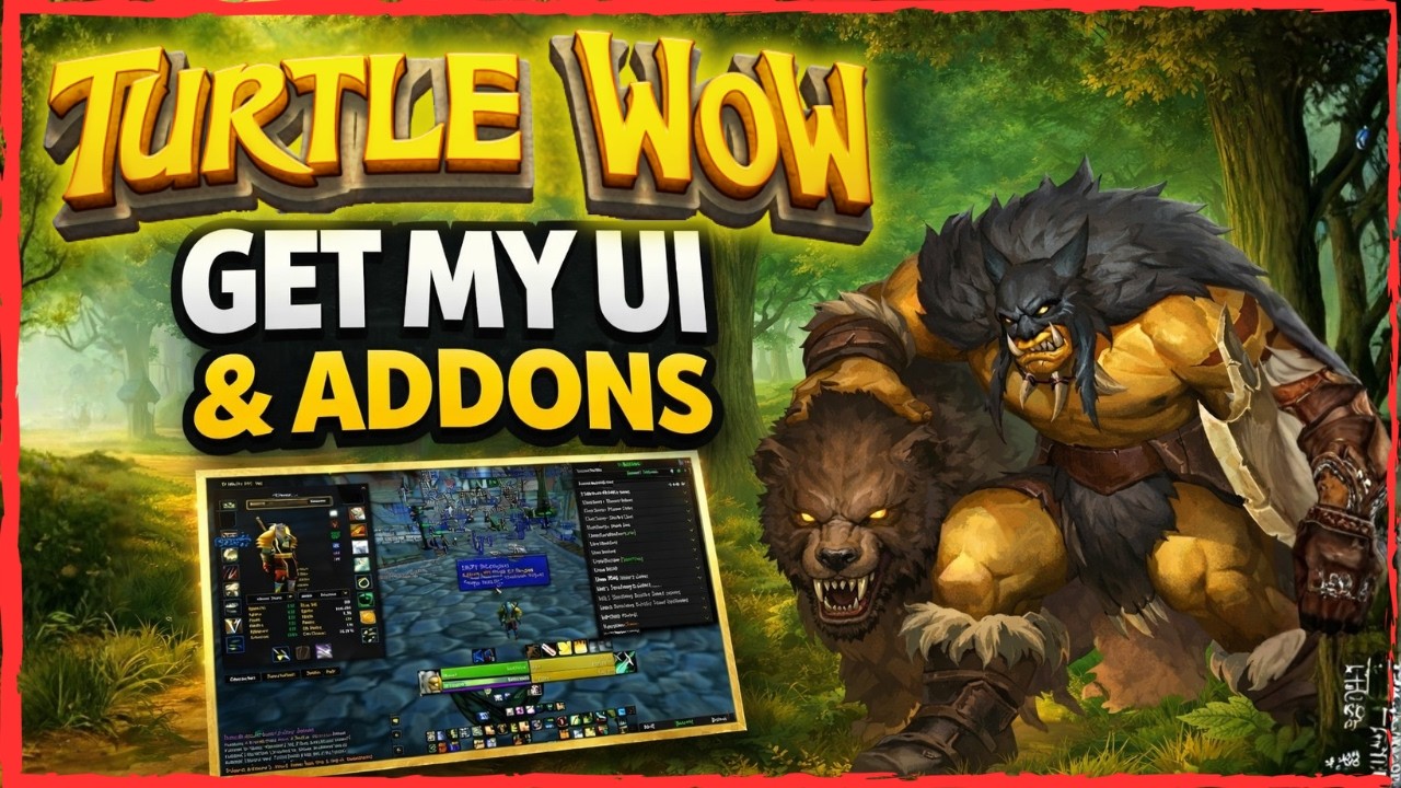 My Turtle WoW UI & Addons – Full Setup Guide