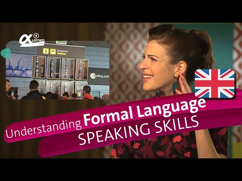 A Guide to Formal Language | alpha Lernen erklärt Englisch