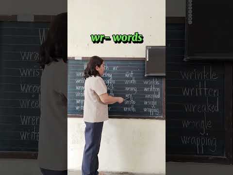 wr- words #reading #education