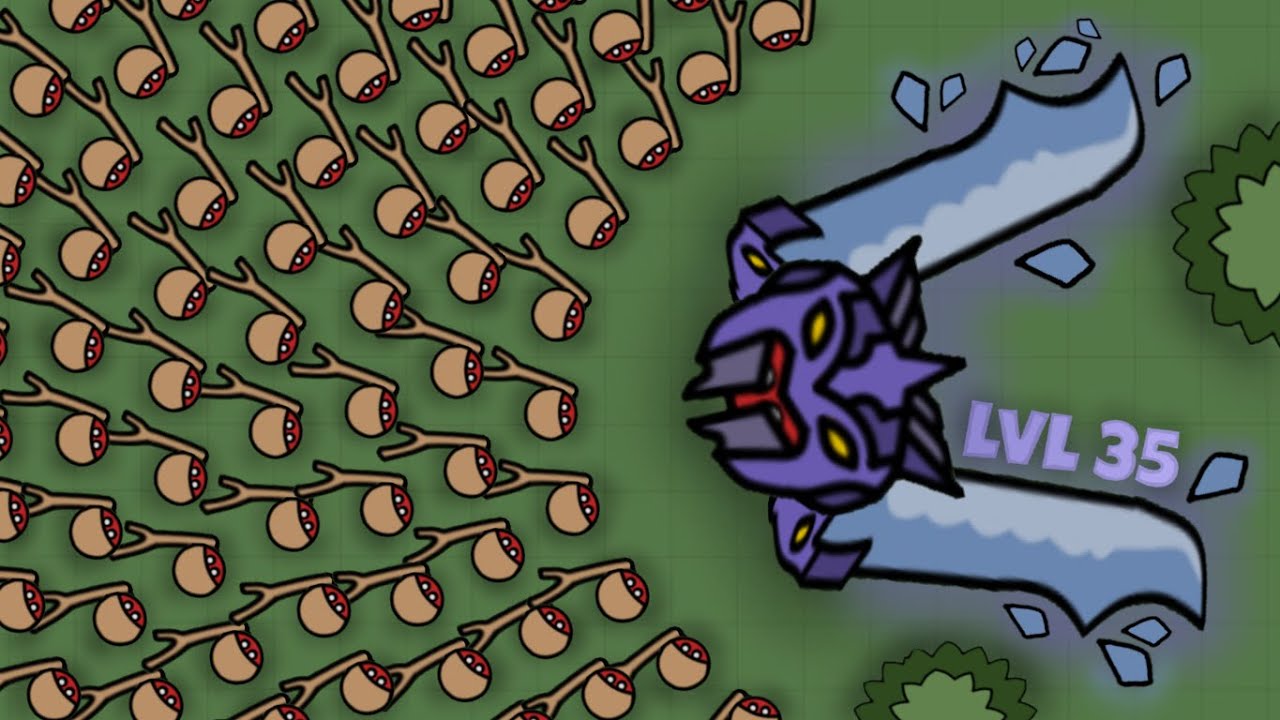 Swordz.io - Max Level 35/35 All Evolutions! [Frost Lord] Speedrun in Pvp Mode! (5:21) +3.49m Score!