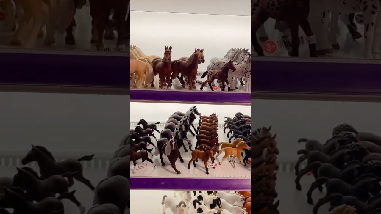 ✨Schleich Toy Store Shopping 😍🛍️ #schleich #modelhorse #schleichanimals