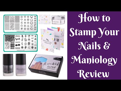 Product Reviews: Maniology Review | How To Stamp Your Nails | Easy Nail Art