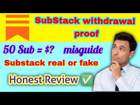 Substack earn money || Substack real or fake || substack app