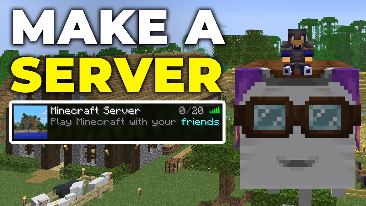 How To Make a Minecraft Server (2026 Guide!)