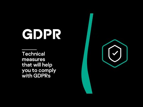 Technical measures that will help you to comply with GDPR