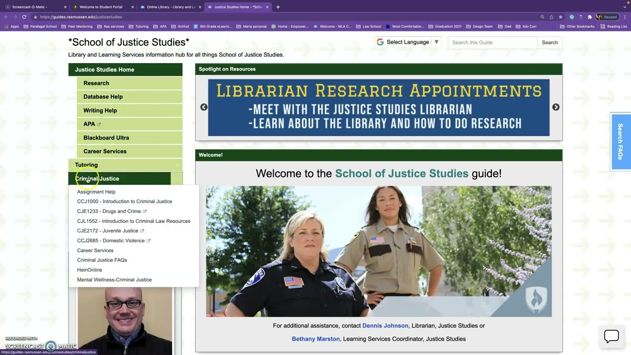 Justice Studies Guide Introduction