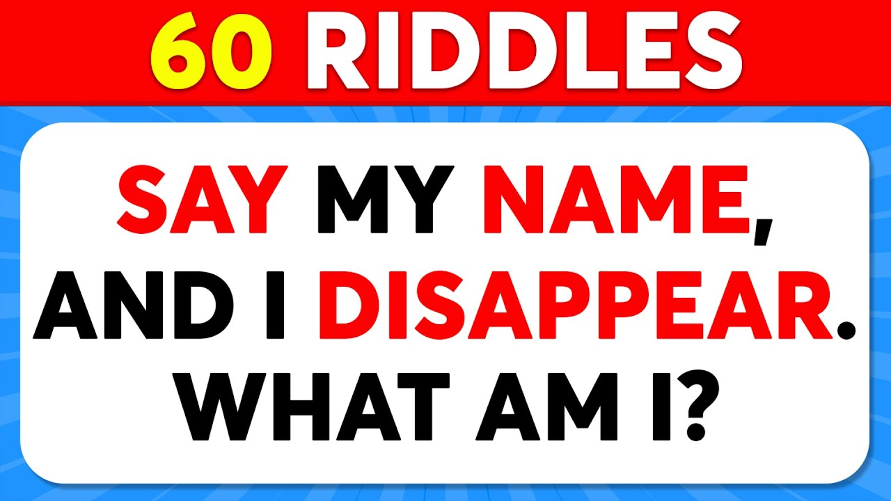 Only a Genius Can Solve These Riddles 🧠✅ Brain Teasers & Riddle Quiz 🧩