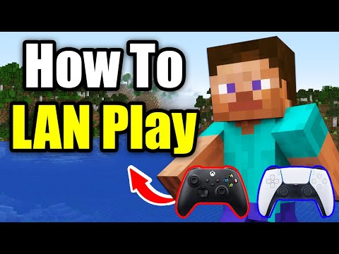 How To LAN Play With Friends On Minecraft Bedrock Edition