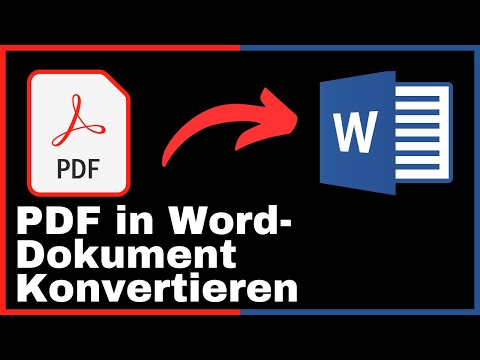 Wie Man Eine PDF In Eine Word-Datei Umwandelt