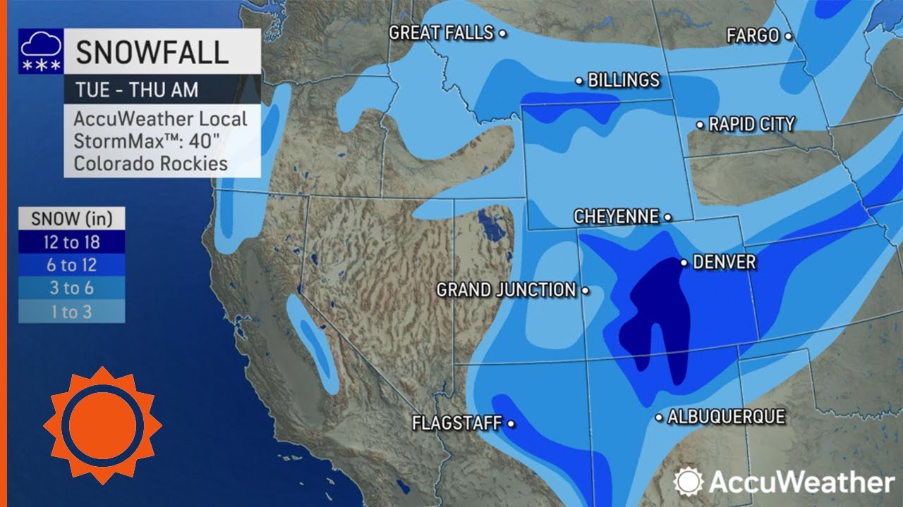 Snowstorm to threaten travel impacts from Colorado to Michigan | AccuWeather