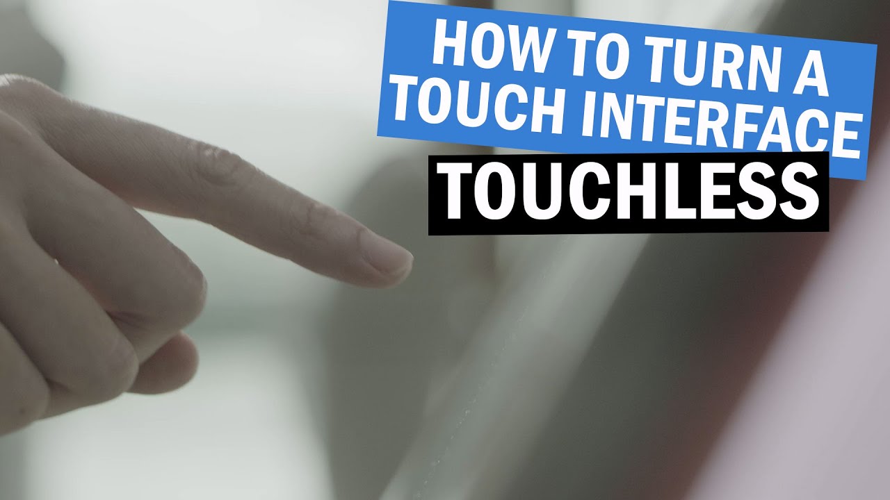 How to Turn a Touch Interface Touchless | The happyhover™ Retrofit Solution