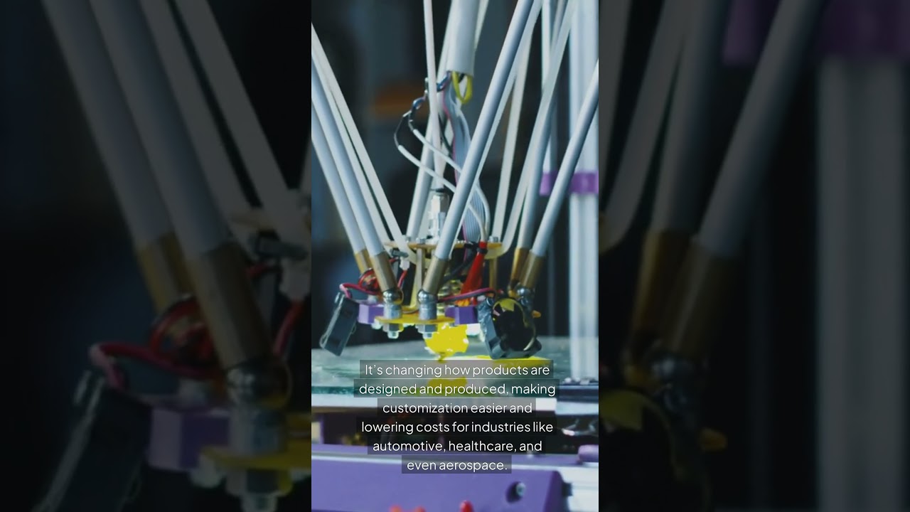 How 3D Printing Is Revolutionizing Manufacturing | The Future of Production