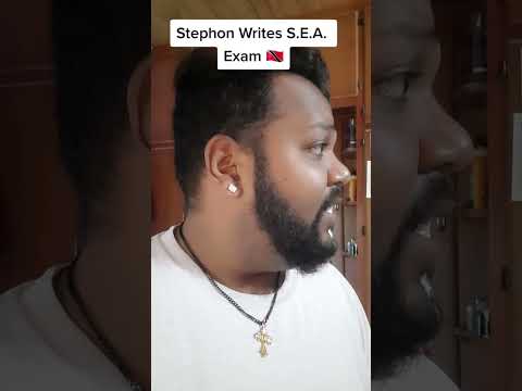 Stephon writes SEA Exam