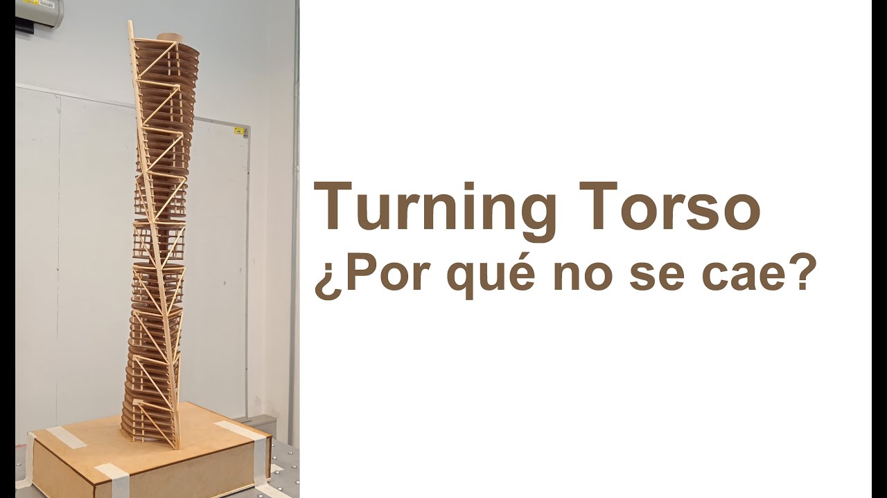 Turning Torso #SantiagoCalatrava (Análisis Estructural) Arquitecto Explica