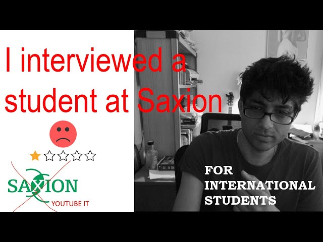Saxion University Experience: An International Student's Perspective ...